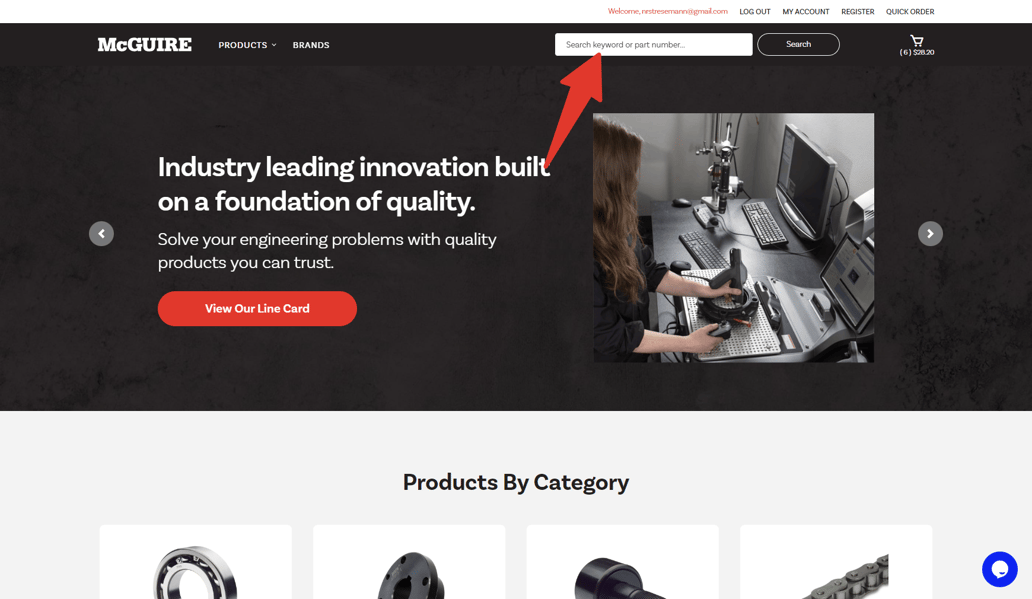 How do I search for products?